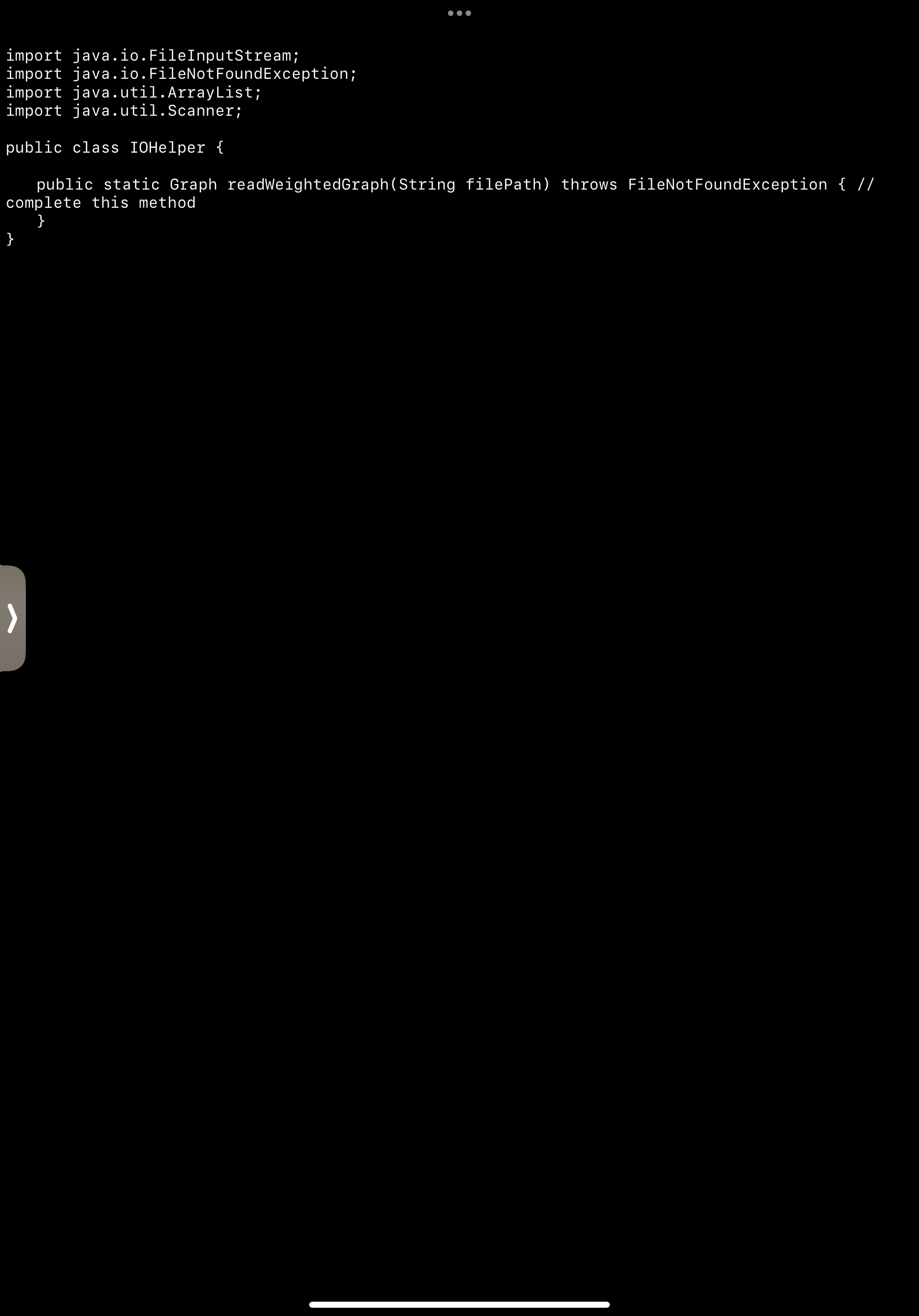 Solved Code in java pleaseeee | Chegg.com