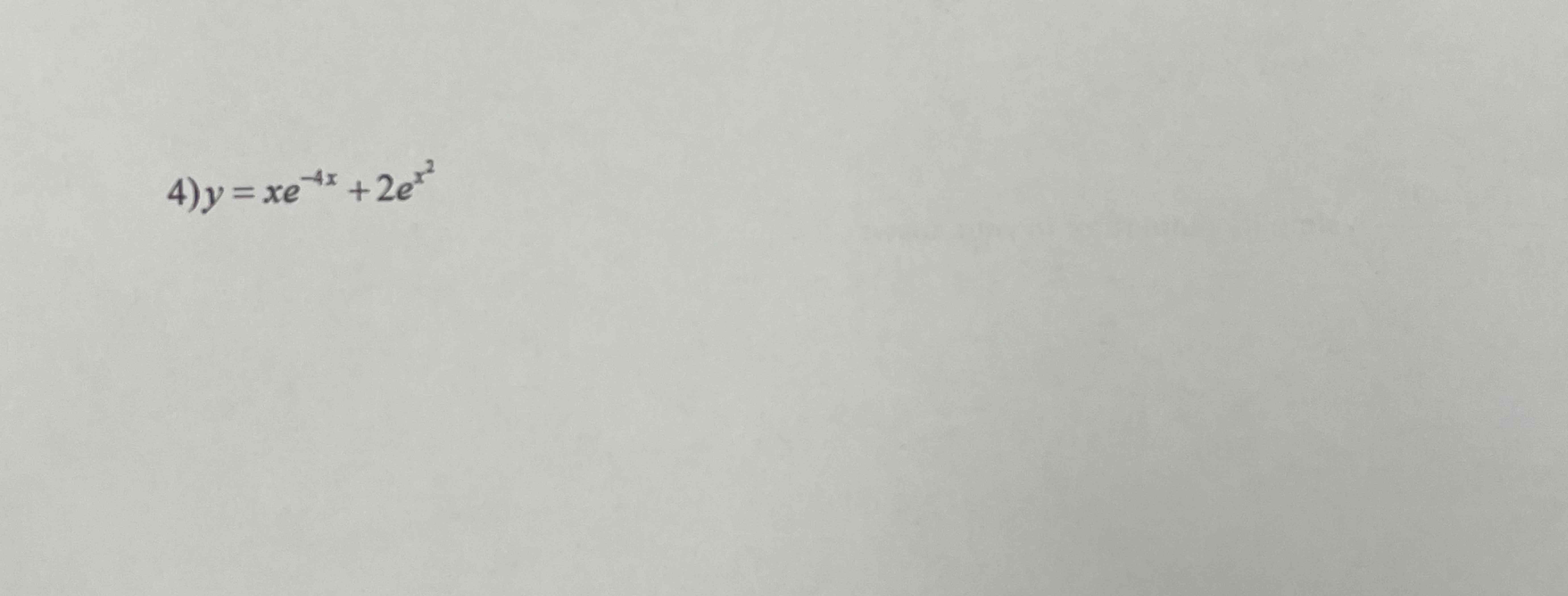 Solved find the first derivative for each in the form of | Chegg.com