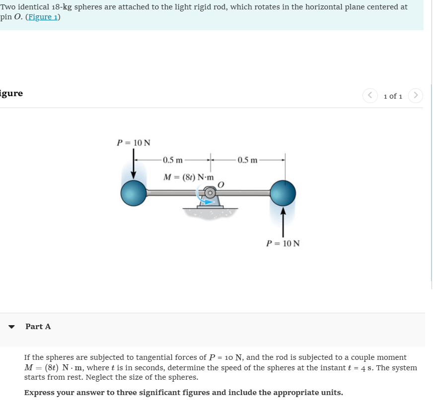 Solved Two identical \( 18-\mathrm{kg} \) ﻿spheres are | Chegg.com