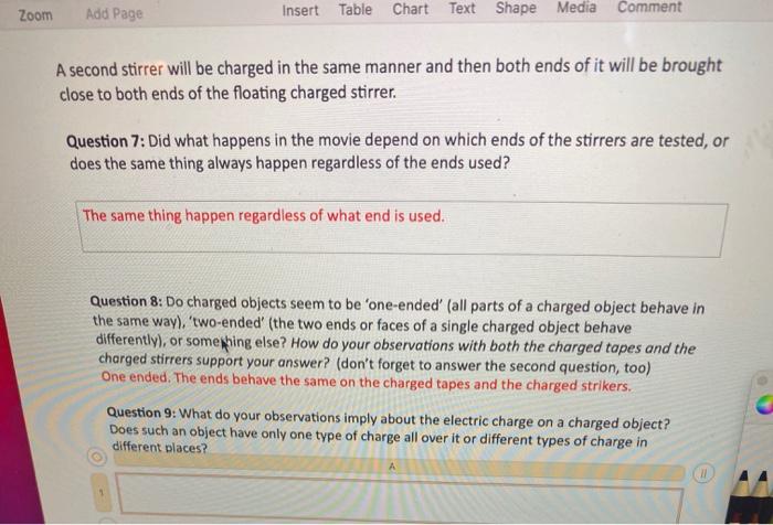 Solved Zoom Add Page Insert Table Chart Text Shape Media | Chegg.com