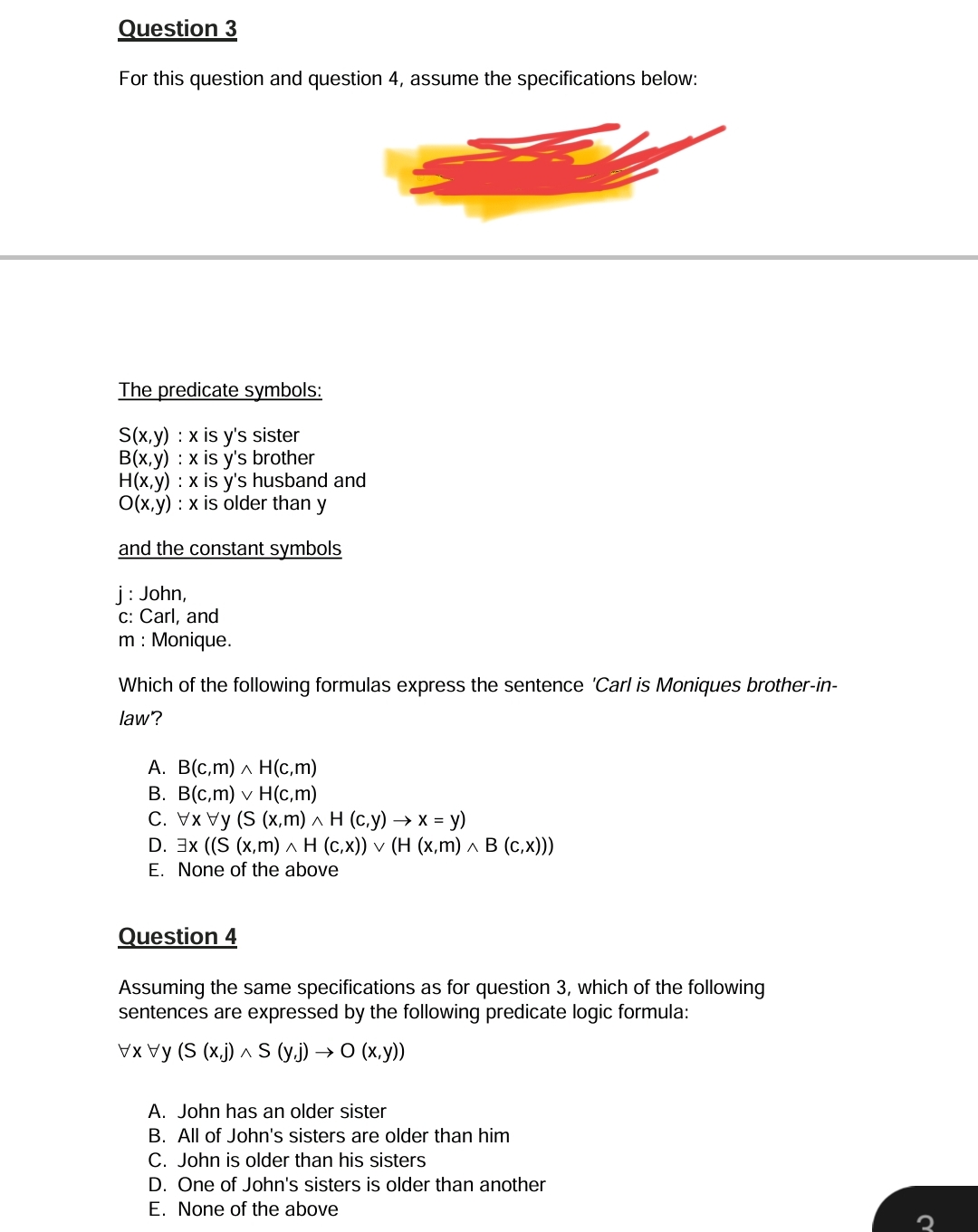 Solved Question 3For this question and question 4, assume | Chegg.com Solved Question 3For this question and question 4, assume | Chegg.com