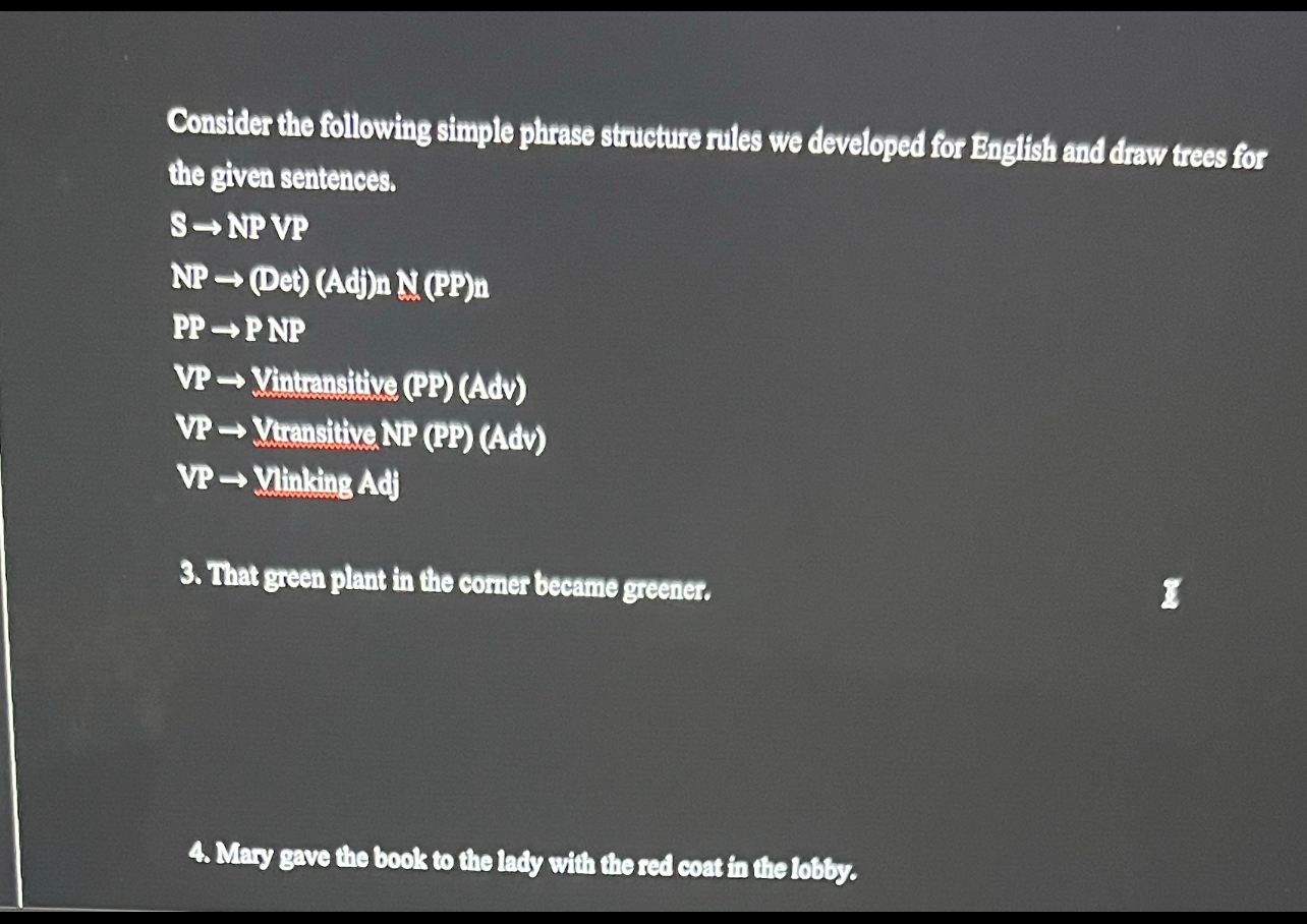 Solved I need help creating tree diagrams for the following | Chegg.com