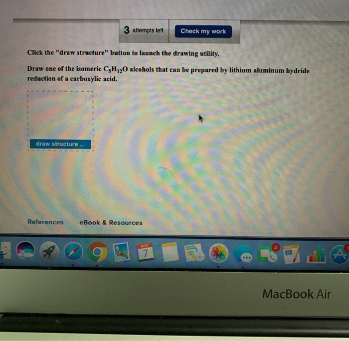 Solved 3 attempts left Check my work Click the "draw | Chegg.com