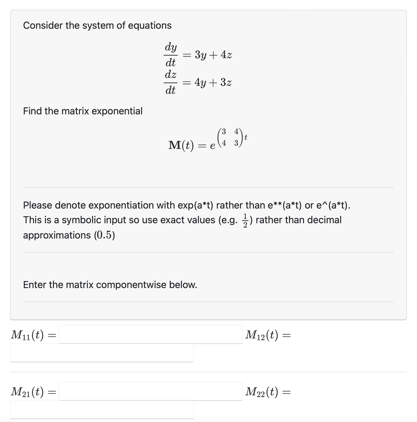Solved Consider the system of | Chegg.com