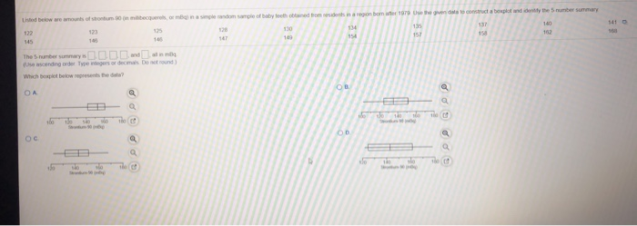 Solved the given dels construct a besplat and the number | Chegg.com