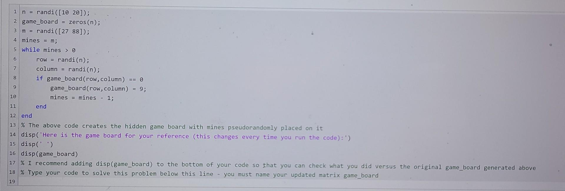 Solved and 8 in them. Here is a 10×10 game board with 20 | Chegg.com