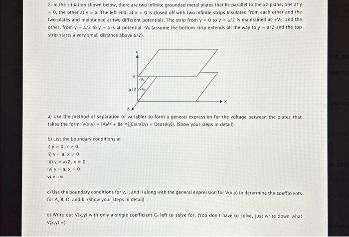 2. In the situation shown below, there are two | Chegg.com