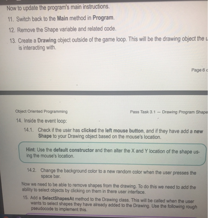 Solved Use splashkit. i have added the code for previous | Chegg.com