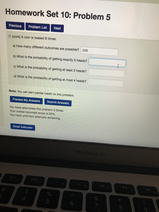 Solved Homework Set 10: Problem 5 Previous Problem List Next | Chegg.com