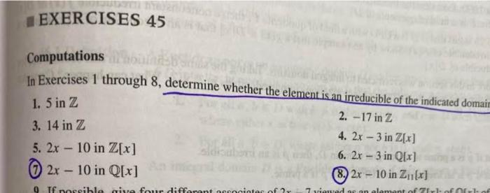Solved Computations In Exercises 1 through 8, determine | Chegg.com