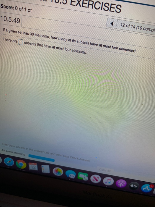 Solved Score: 0 of 1 pt RCISES 10.5.49 12 of 14 (10 comph If | Chegg.com