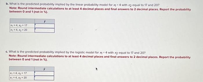 Solved Consider a binary response variable y and two | Chegg.com