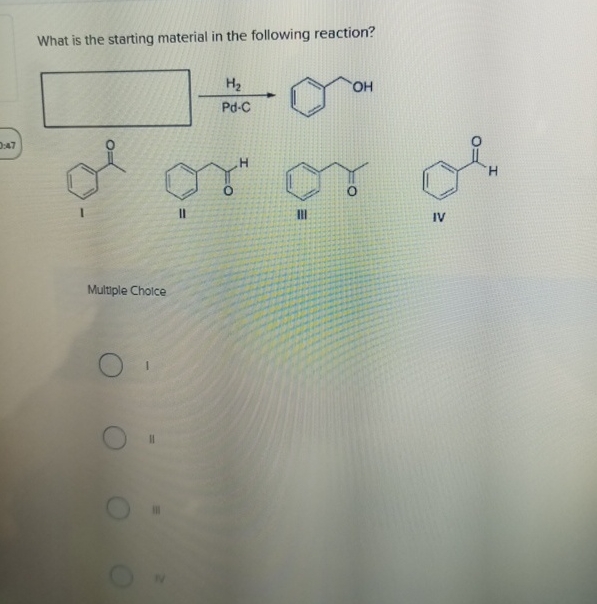 Solved What is the starting material in the following | Chegg.com