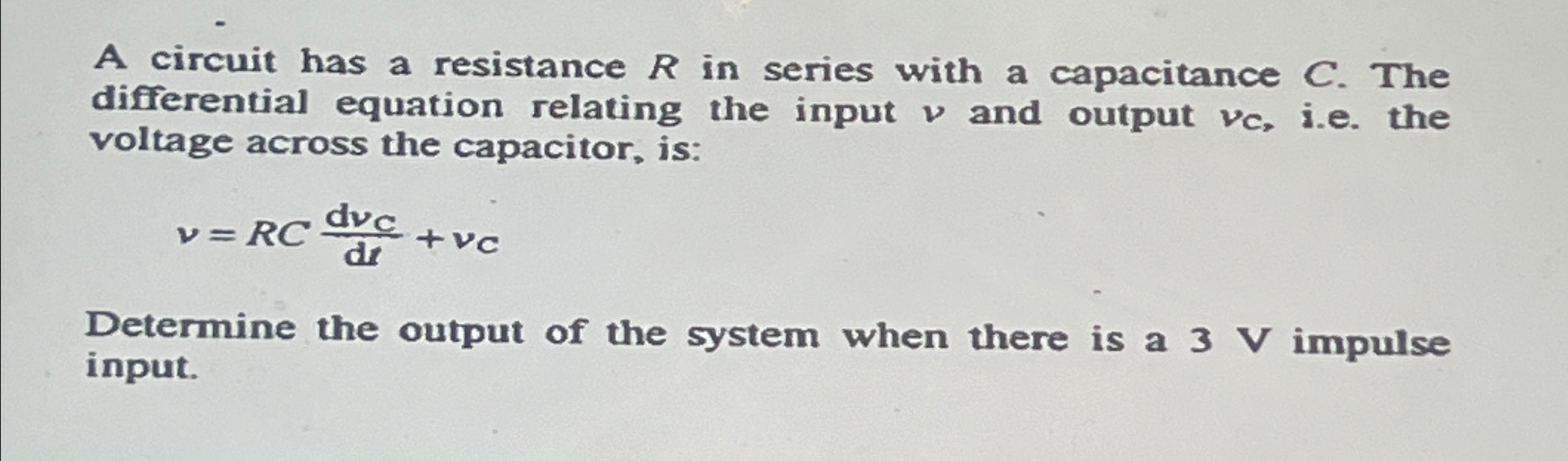Solved A circuit has a resistance R ﻿in series with a | Chegg.com
