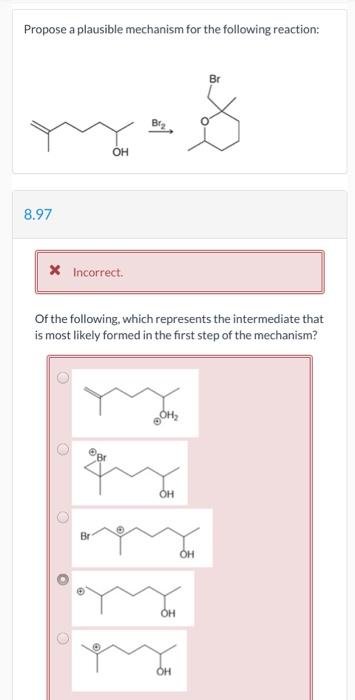 Solved Propose a plausible mechanism for the following | Chegg.com