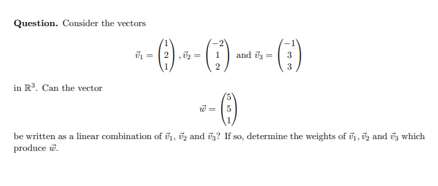 Solved Question. Consider the | Chegg.com