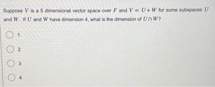 [Solved]: Suppose ( T ) is a map from ( V ) to ( W )