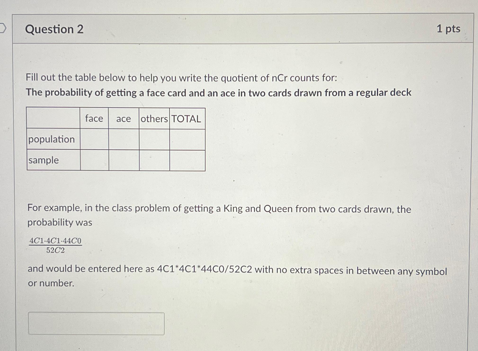 Solved Question 21 ﻿ptsFill out the table below to help you | Chegg.com