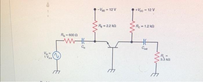 Solved calculate the AC output voltage ,vout | Chegg.com