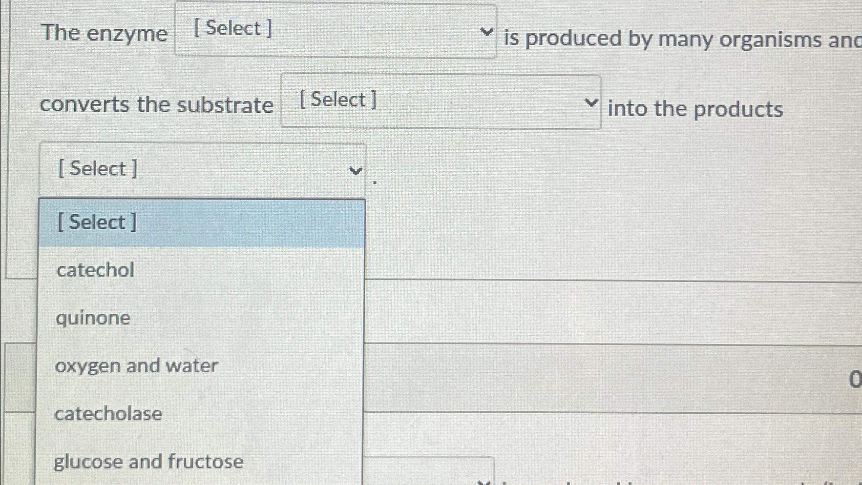 Solved The enzyme[Select]is produced by many organisms | Chegg.com