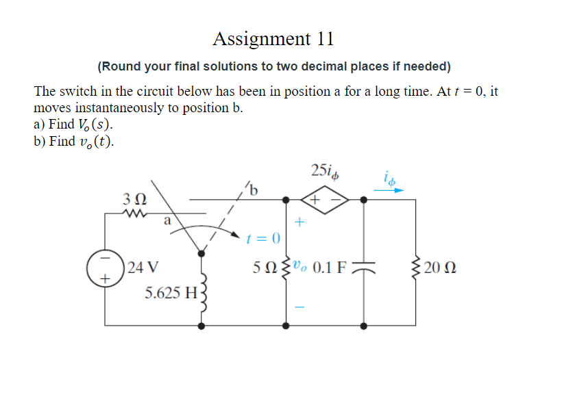 Solved Assignment 11(Round your final solutions to two | Chegg.com