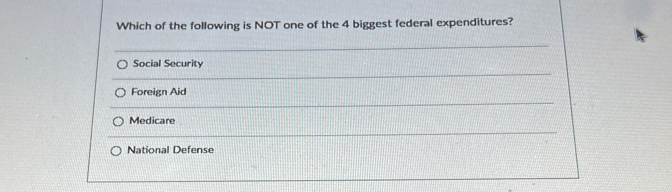 Solved Which of the following is NOT one of the 4 ﻿biggest | Chegg.com