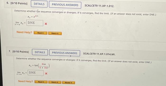 Solved 8. [0/10 Points] DETAILS PREVIOUS ANSWERS SCALCET9 | Chegg.com