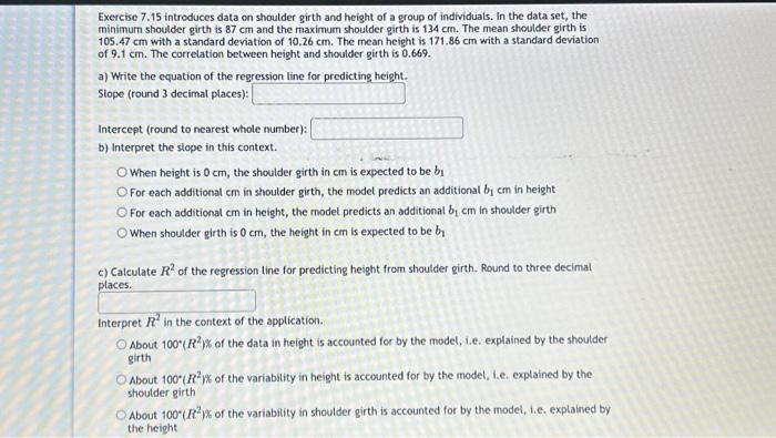 Solved c) Calculate R2 of the regression tine for predicting | Chegg.com