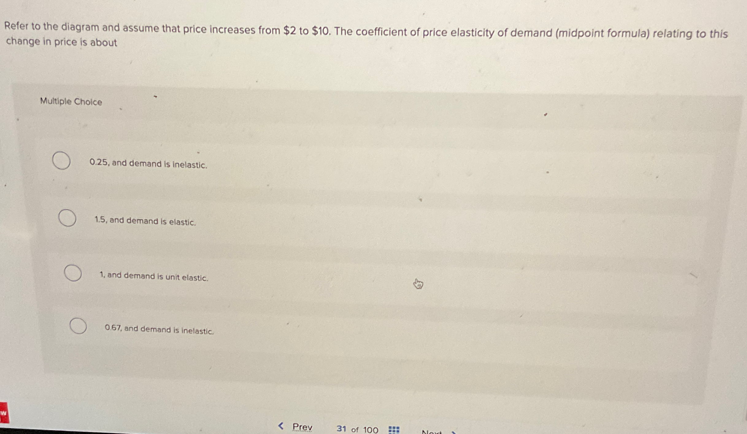 Solved Refer to the diagram and assume that price increases | Chegg.com