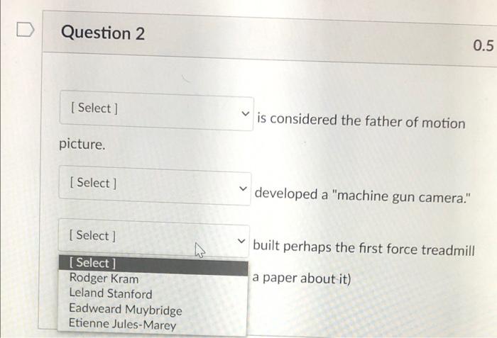 Solved is considered the father of motion developed a | Chegg.com