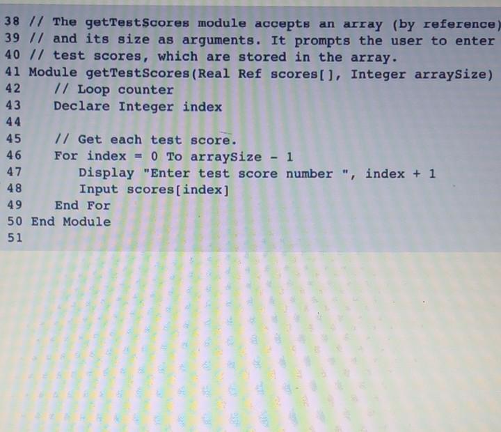 Solved Array Processing A teacher gave 3 Assignments during | Chegg.com