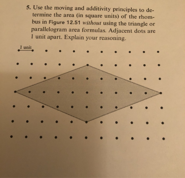 Solved 5. Use the moving and additivity principles to de- | Chegg.com