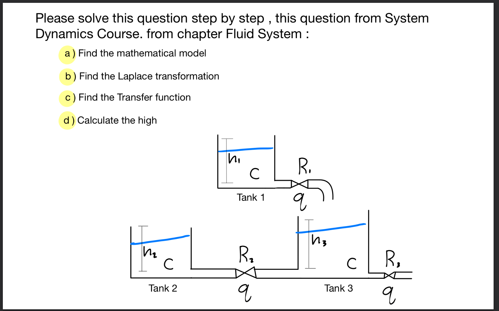 Solved Please solve this question step by step, this | Chegg.com