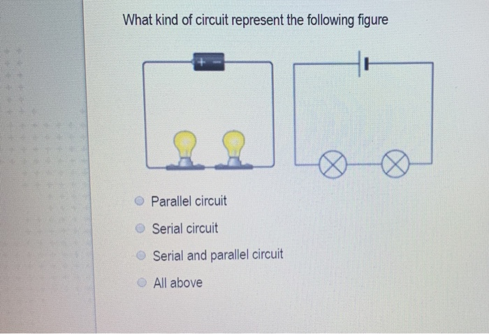 Solved What kind of circuit represent the following figure | Chegg.com