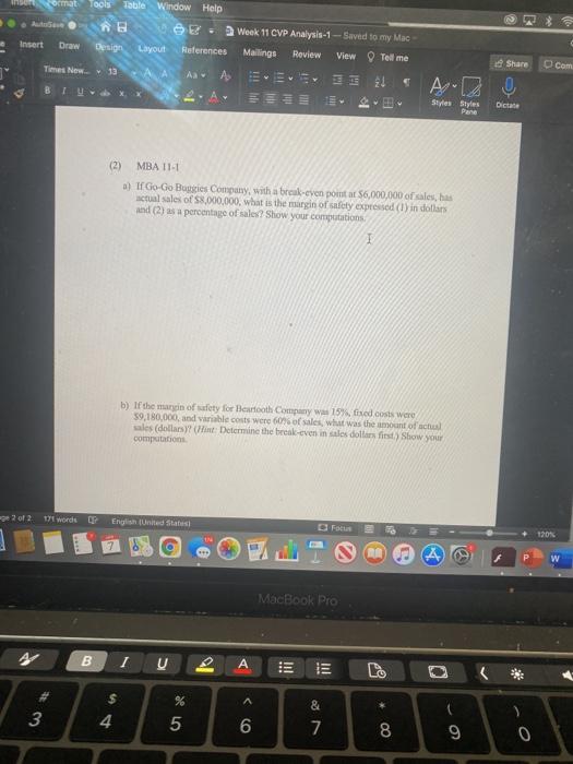 Solved Draw Design Layout References Mailings Review View | Chegg.com