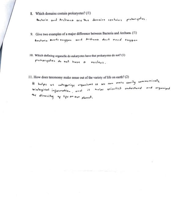 Solved Date Jan w,2023 The Classification of Life Assignment | Chegg.com