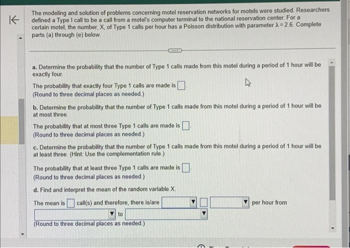 Solved The modeling and solution of problems concerning | Chegg.com