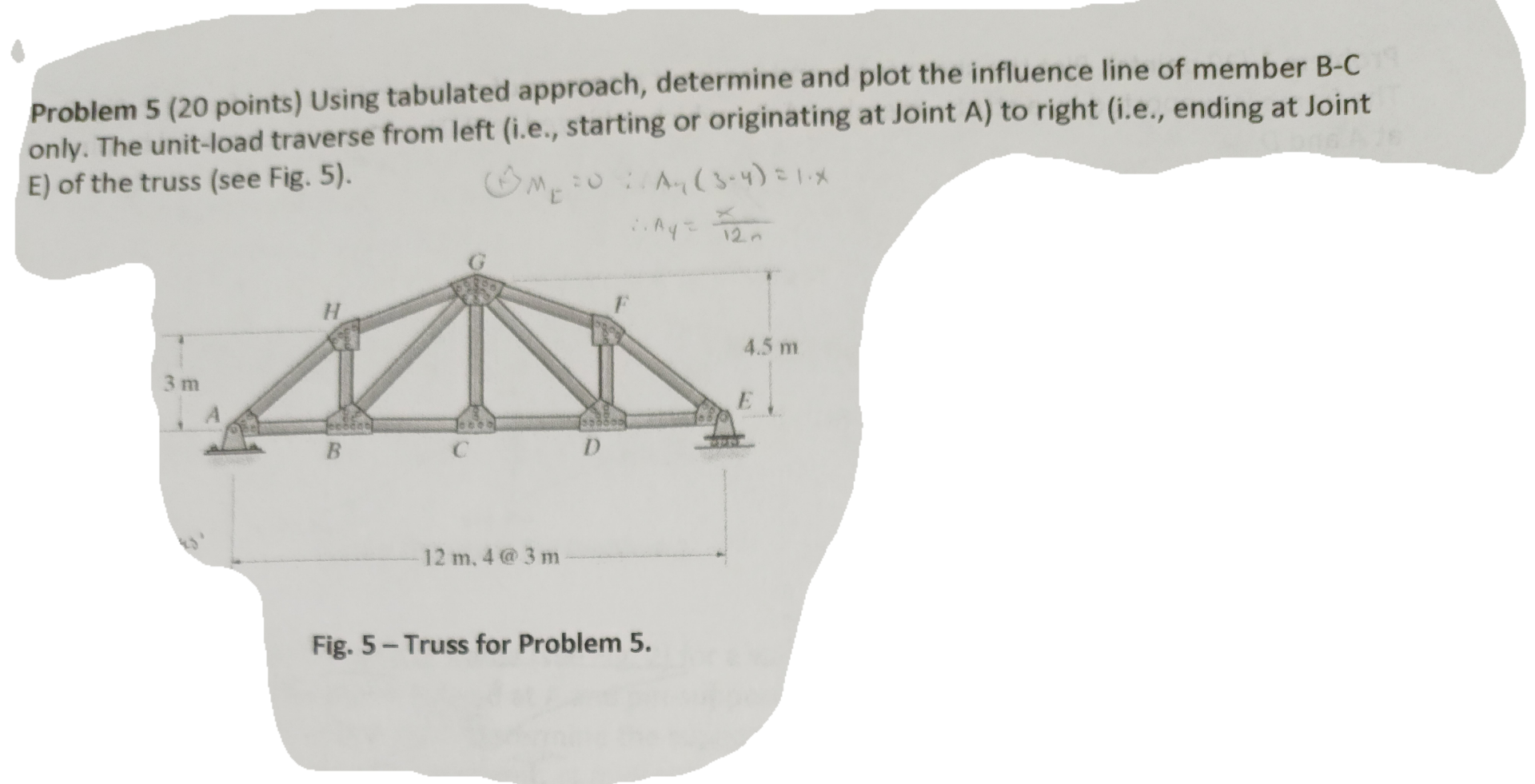 Solved Problem 5 (20 points) Using tabulated approach, | Chegg.com Solved Problem 5 (20 points) Using tabulated approach, | Chegg.com
