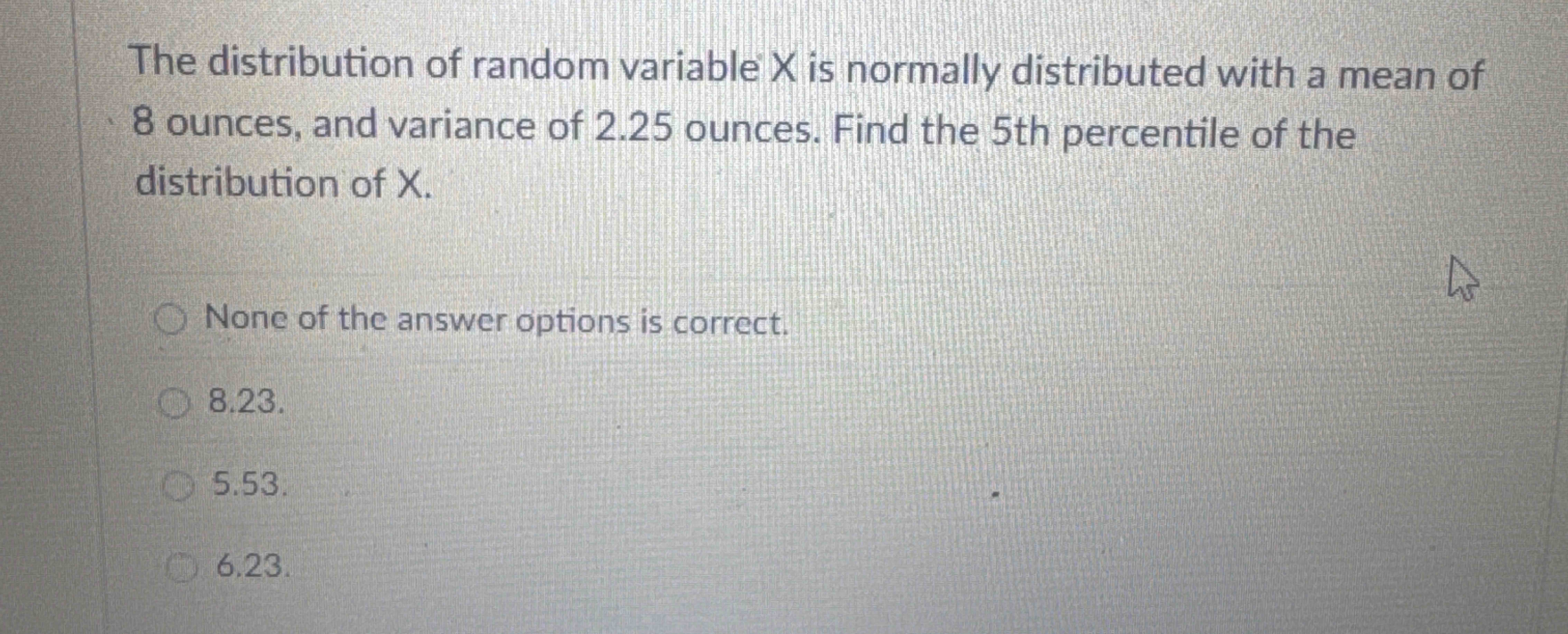 Solved The distribution of random variable \( ﻿X \) ﻿is | Chegg.com
