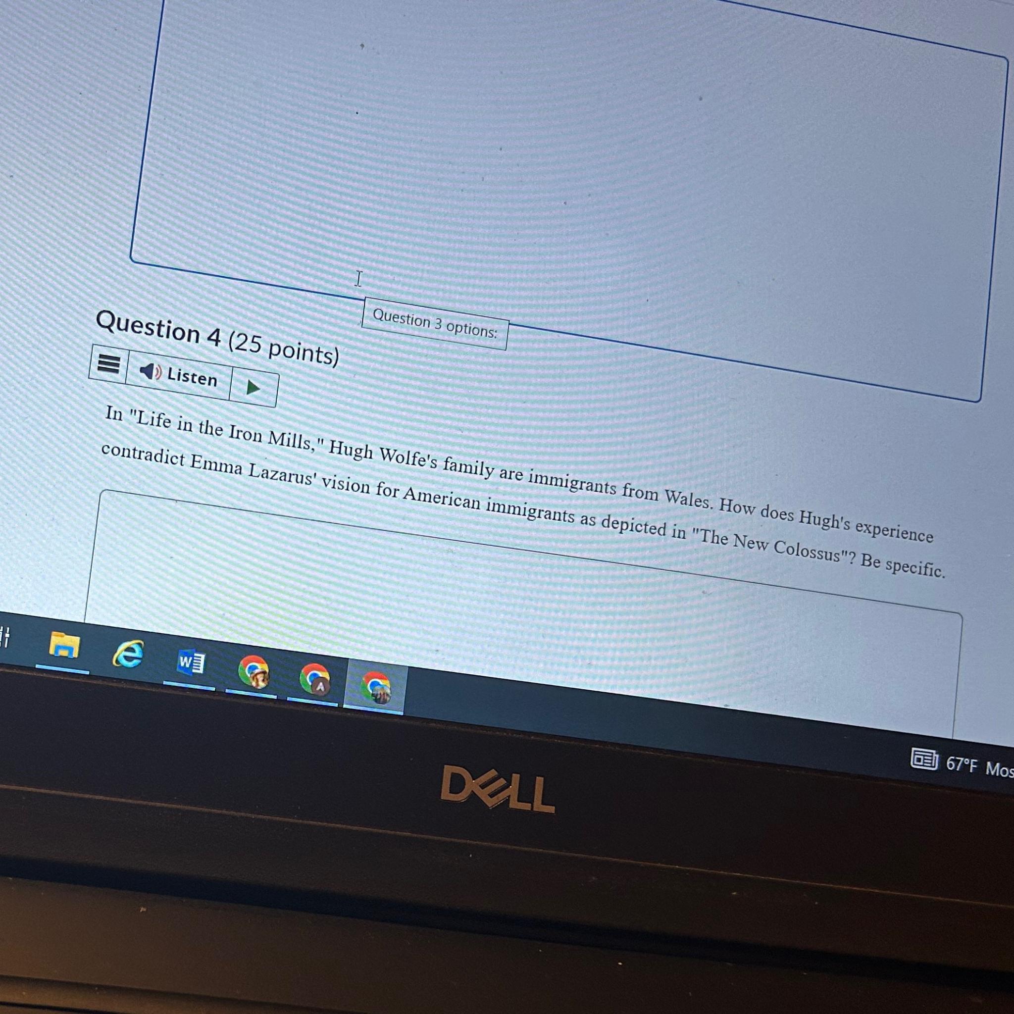 Solved Question 4 ( 25 ﻿points)ListenIn "Life in the Iron | Chegg.com