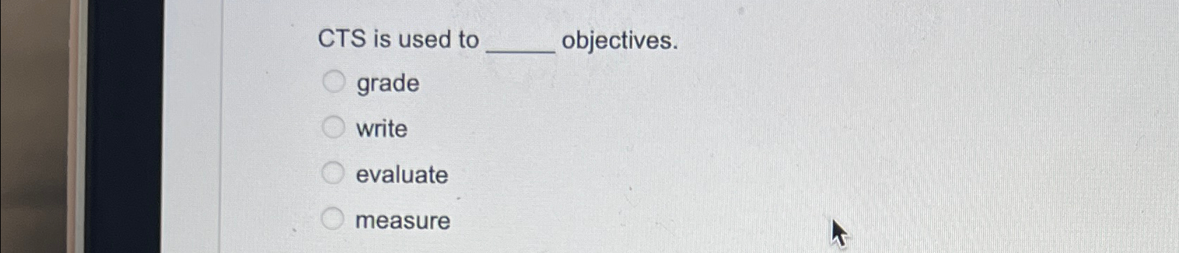 Solved CTS is used to q, | Chegg.com