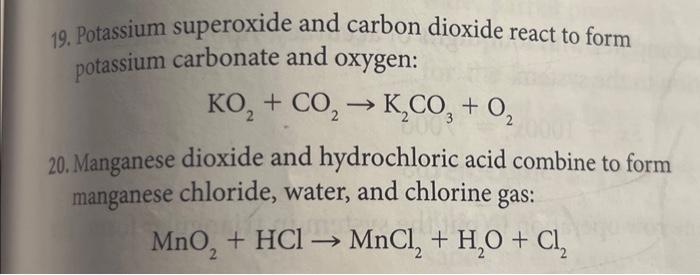 Solved USING LINEAR ALGEBRA, balance the chemical equation. | Chegg.com