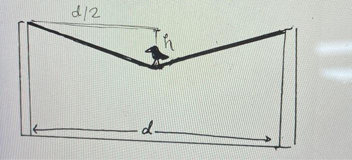 Solved The distance (d) between two telephone poles is 54.0 | Chegg.com