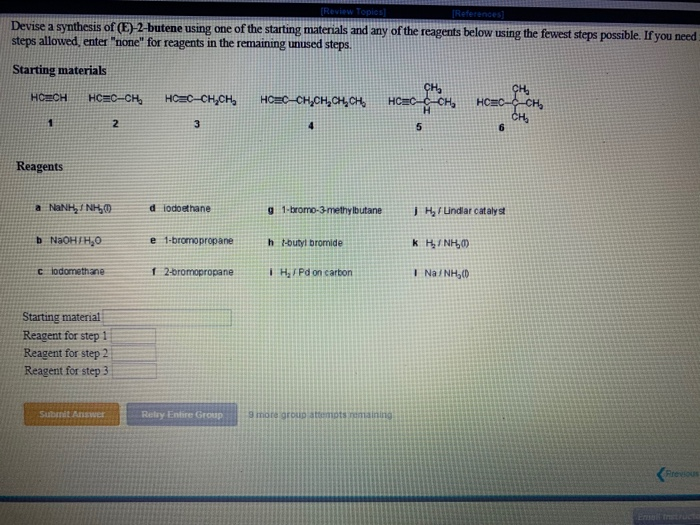 Solved [Review Topics) _ (References] Devise a synthesis of | Chegg.com