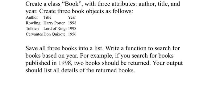 Solved You need to write python programs based on the | Chegg.com