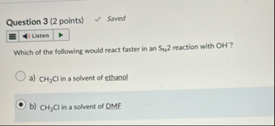 Solved Question 3 (2 ﻿points) ﻿SavedWhich of the following | Chegg.com