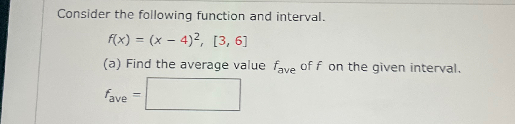 Solved Consider the following function and | Chegg.com