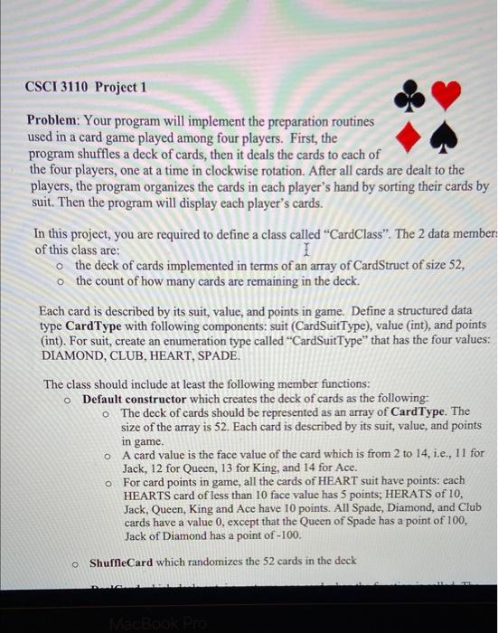 Solved CSCI 3110 Project 1 Problem: Your program will | Chegg.com