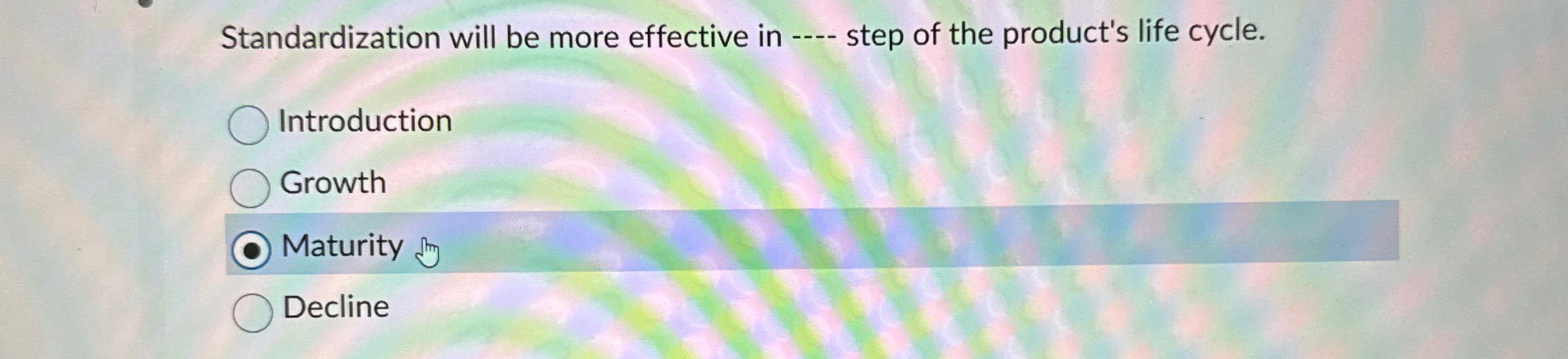 Solved Standardization will be more effective in q, ﻿step of | Chegg.com