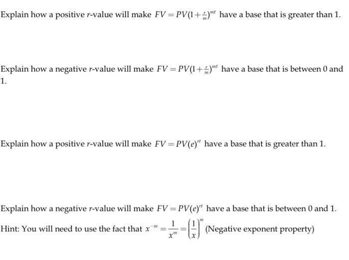 Solved Explain how a positive r-value will make | Chegg.com